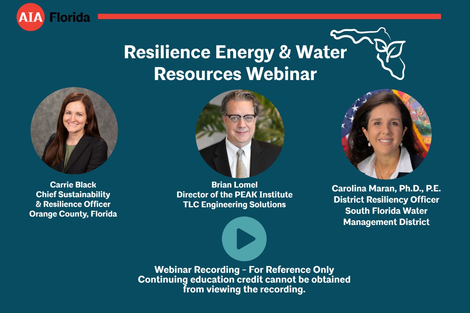 AIA Florida Resilience Webinar Series